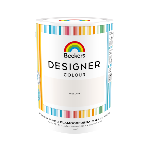Beckers 5L MELODY Designer Colour farba lateksowa