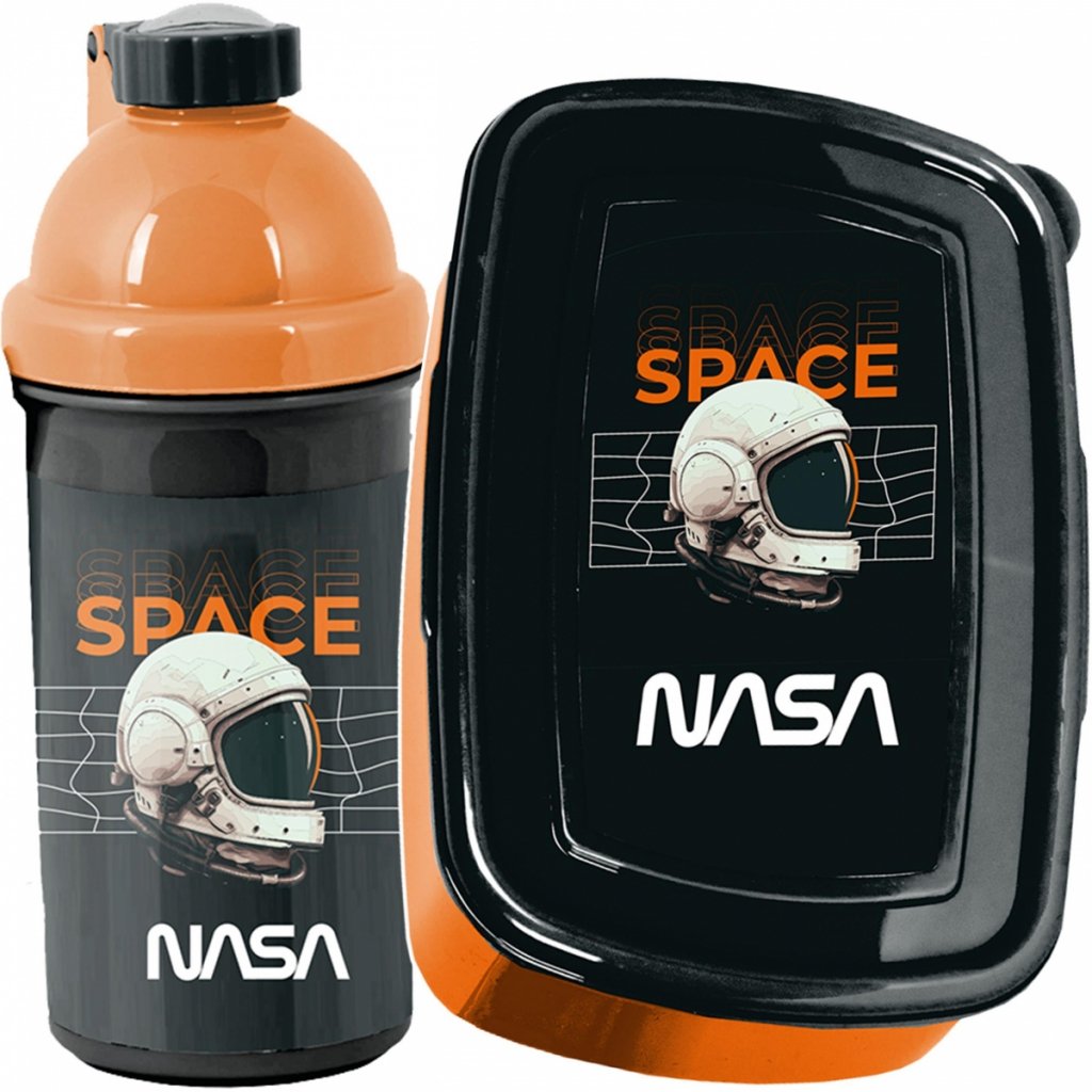 NASA BIDON ŚNIADANIÓWKA KOSMOS ZESTAW ŚNIADANIOWY DO SZKOŁY PASO DLA ...