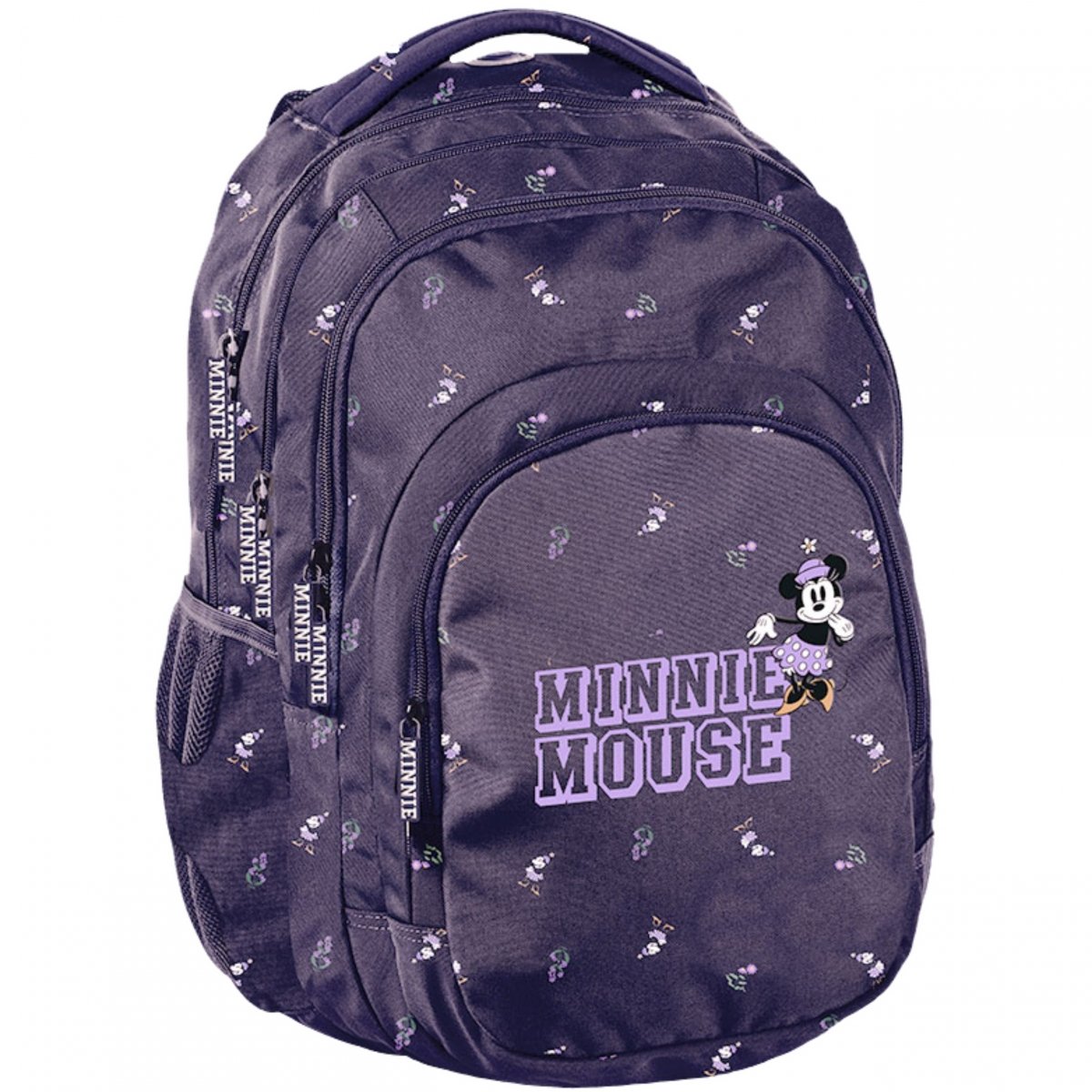 ZESTAW 5 el MYSZKA MINNIE PLECAK SZKOLNY DZIEWCZĘCY TORNISTER DO KLASY ...