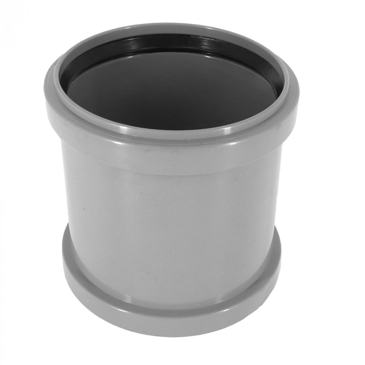 MUFA NASUWKA ZŁĄCZKA RURY KANALIZACYJNA 110 SZARA PCV