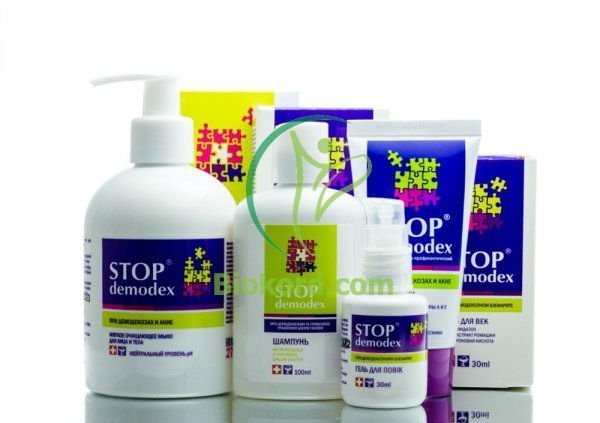 STOP DEMODEX SET, Demodicosis. Acne | Online Store