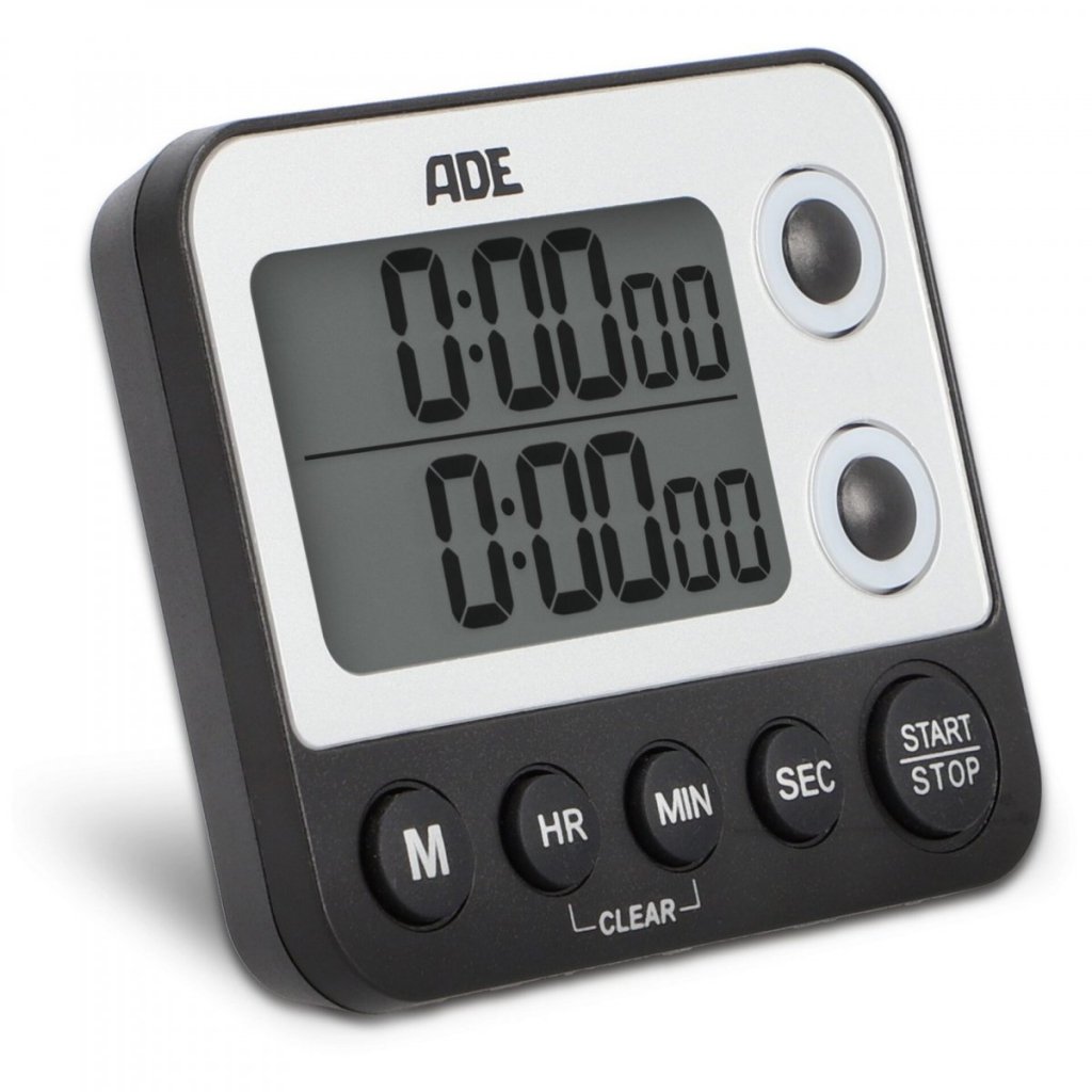 Ade KITCHEN Elektroniczny Timer - Minutnik Kuchenny / Czarny ...