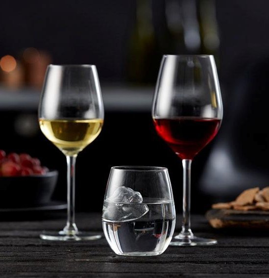 Lyngby Glass JUVEL Kieliszki do Czerwonego Wina 500 ml 4 Szt ...