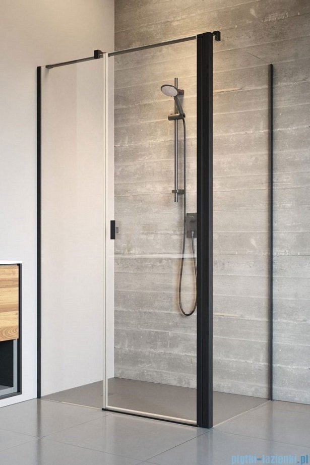 Radaway Nes Black Kds II kabina 120x100cm lewa czarny mat/szkło ...