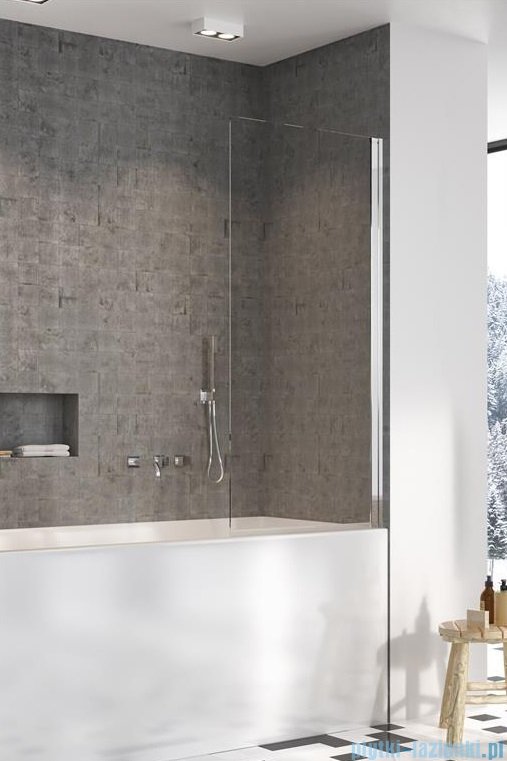 Radaway Nes 8 Pnj parawan nawannowy 80cm prawy przejrzyste 10061080-01 ...