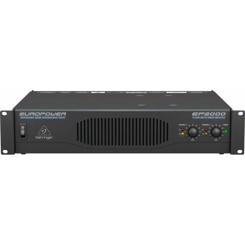 BEHRINGER Pro EUROPOWER EP2000 - Końcówki mocy - Kolumny nagłośnieniowe ...