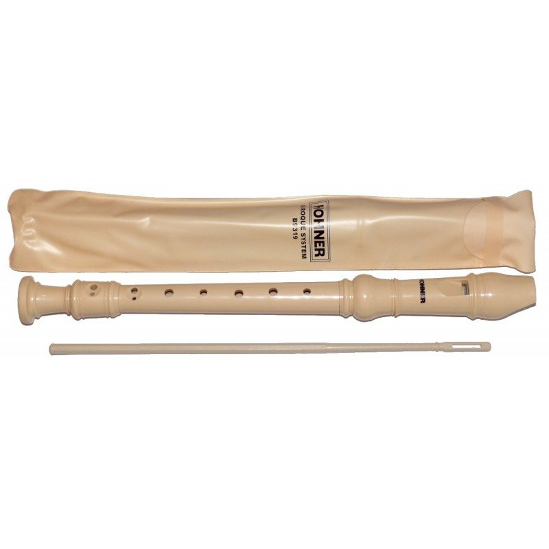 HOHNER B9319 FLET PROSTY SOPRANOWY C-DUR barokowy