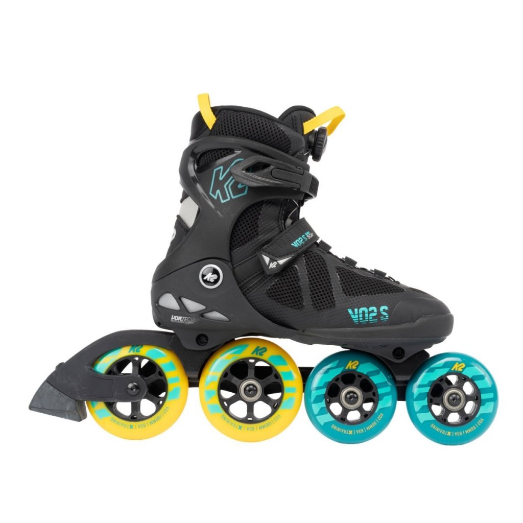 Rolki K2 VO2 S 100 X BOA - szybkie damskie rolki x-training