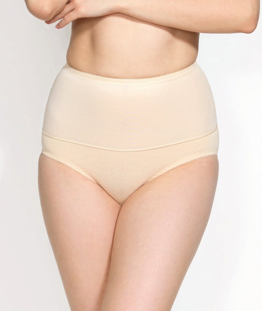 Mitex Ala beżowe plus damskie figi modelujące - Bielizna korygująca - Kobieta,