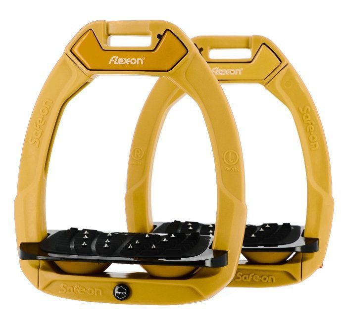 Strzemiona bezpieczne SAFE-ON - Flex-on - curry - EDYCJA LIMITOWANA