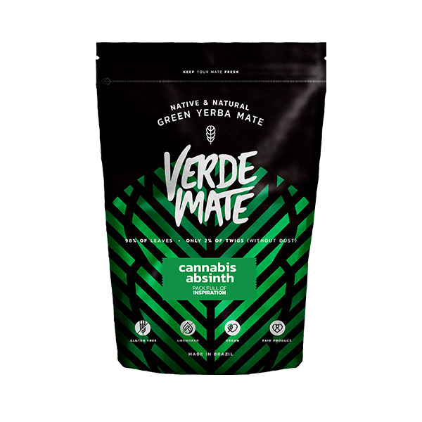 Yerba Verde Mate Green Cannabis Absinth 5kg 500g - Yerba mate