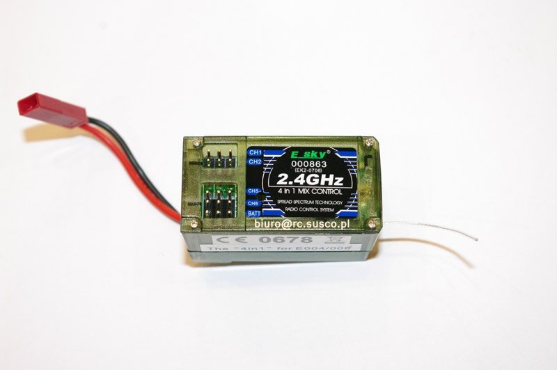 Esky 2.4ghz 4in1 Mix Gyro Controller Receiver 000863 Ek2-0706 - HONEY ...