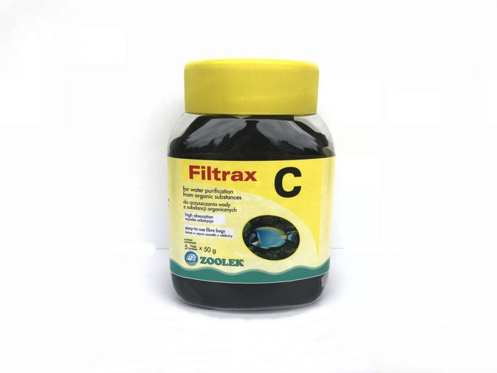 Zoolek Filtrax C Węgiel Aktywny 5X50G Woreczki - Wkłady specjalistyczne ...