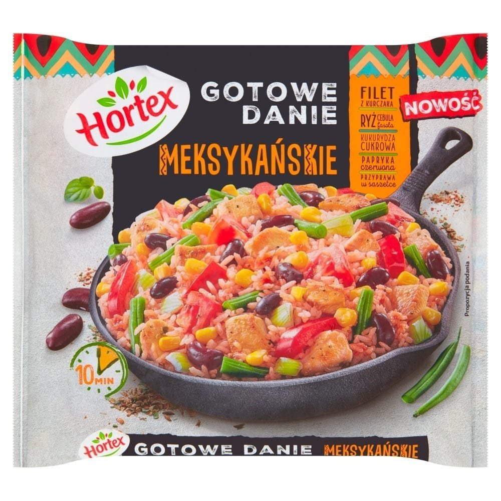 Magda polskie mrożonki [HORTEX] Gotowe danie Meksykanskie 45 8 - Hortex ...