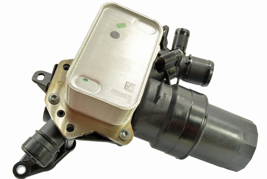 CHŁODNICA + PODSTAWA FILTRA OLEJU 1.5 BLUE DCI RENAULT DACIA 213058627R ...