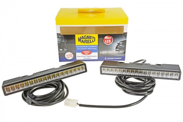 ŚWIATŁA DO JAZDY DZIENNEJ MAGNETI MARELLI LED DRL - Oświetlenie ...