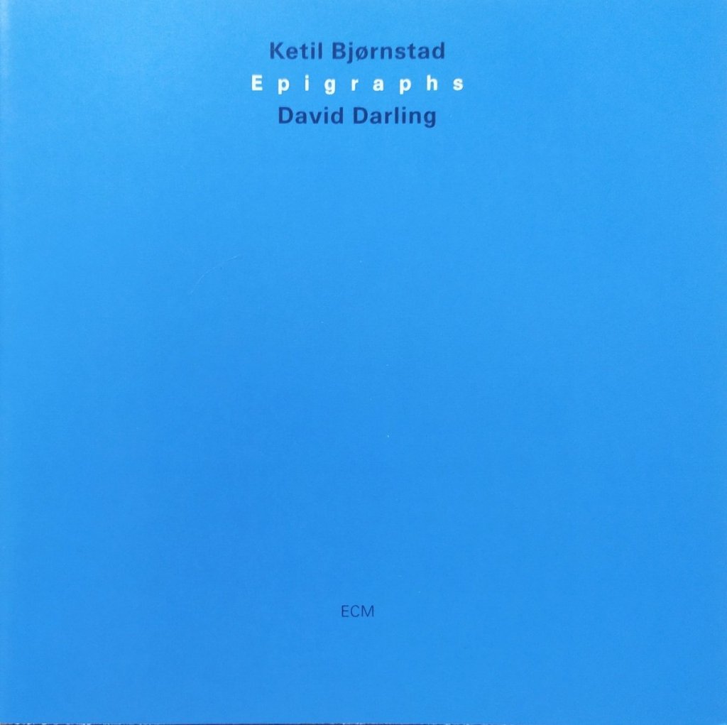 Ketil Bjornstad, David Darling Epigraphs CD