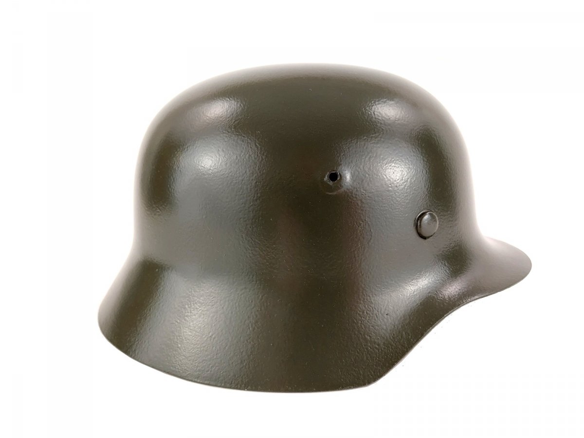 MH158 HEŁM NIEMIECKI M40 FELDGRAU - HEŁMY - NAKRYCIA GŁOWY - NIEMCY ...