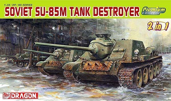 Dragon 6415 Soviet SU-85M Tank Destroyer (1:35) - Self-propelled ...