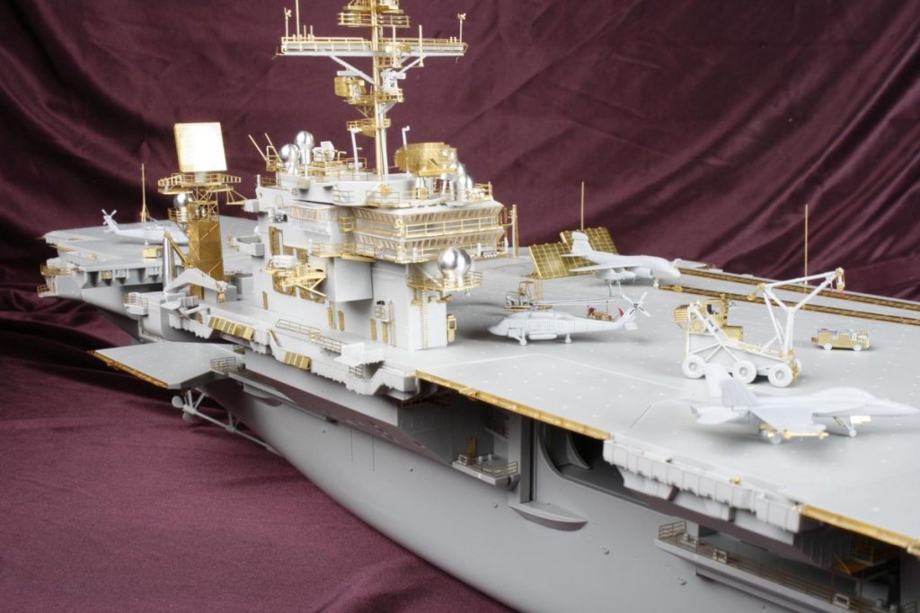 MK1 Design MS-35041 CV-63 Kitty Hawk Detail-UP 1 350 - skala 1:350 ...
