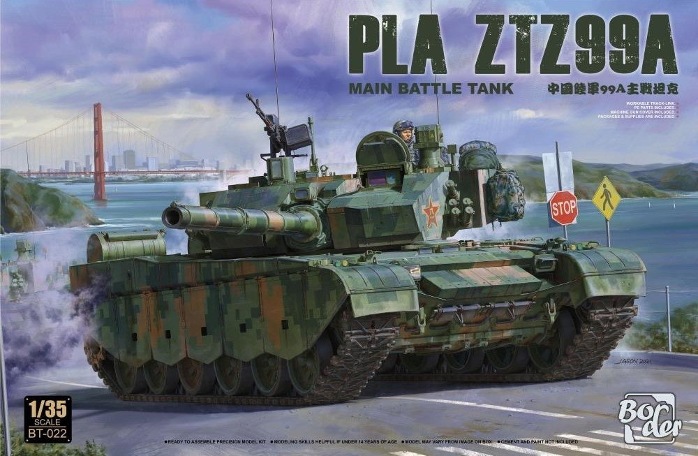Border Model BT-022 PLA ZTZ99A Main Battle Tank 1 35 - auf 1945 - 1 35 - Military vehicles and ...