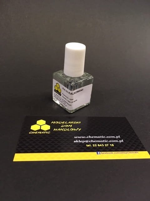 Chematic 020 Klej do kalkomanii 10 ml - Glues - Tools