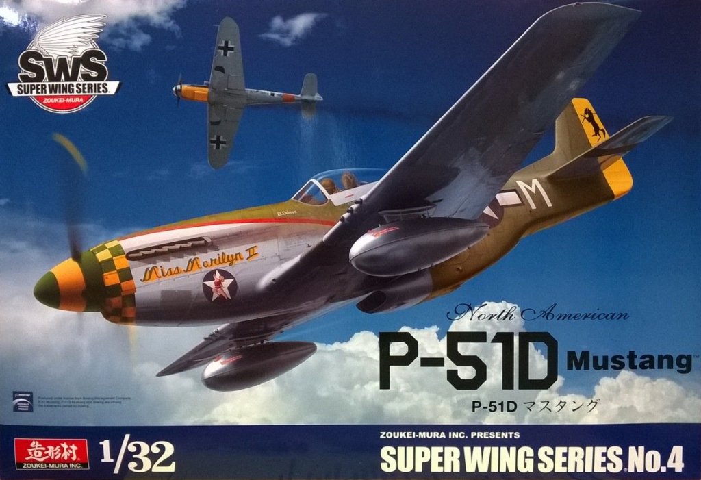 Zoukei-Mura SWS3204 P-51D Mustang 1 32 - propeller planes - 1:32 ...