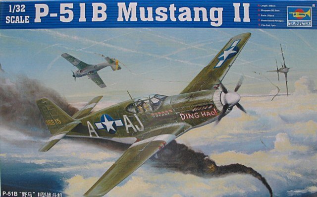 Trumpeter 1:32 P-51 B Mustang (02274)