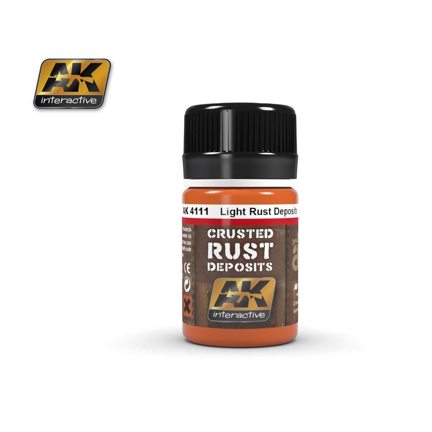AK Interactive AK4111 LIGHT RUST DEPOSITS 35ml - AK Weathering Products - AK Weathering Products ...