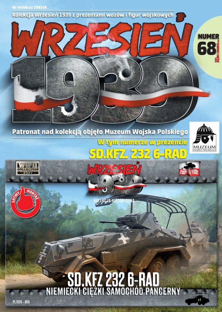 First to Fight PL061 Niemiecki samochód ciężarowy KRUPP PROTZE Kfz. 81 ...