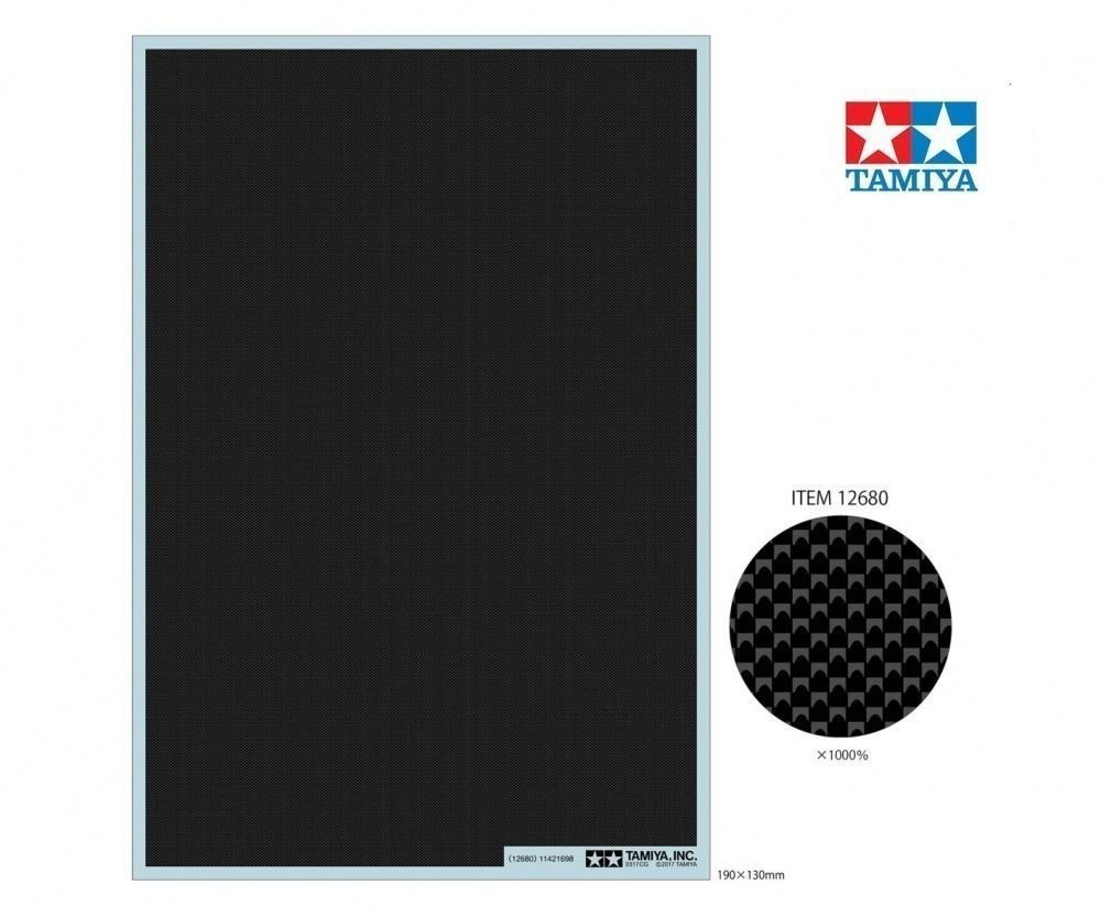 Tamiya 12680 Carbon Decals Extra Fine sklep modelarski Plastmodel