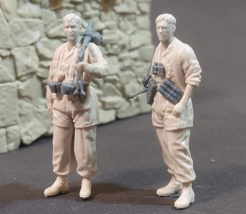 Panzer Art FI35-249 German fallschirmjager MG34 team set 1 35 - 1:35 ...