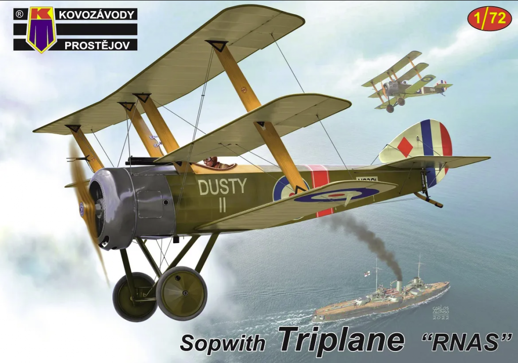 Kovozavody Prostejov KPM0338 Sopwith Triplane „RNAS“ 1 72 - śmigłowe ...