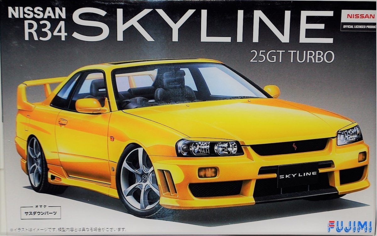 Fujimi 039008 Nissan Skyline Gt-R R34 1 24 - 1:24 - Car models