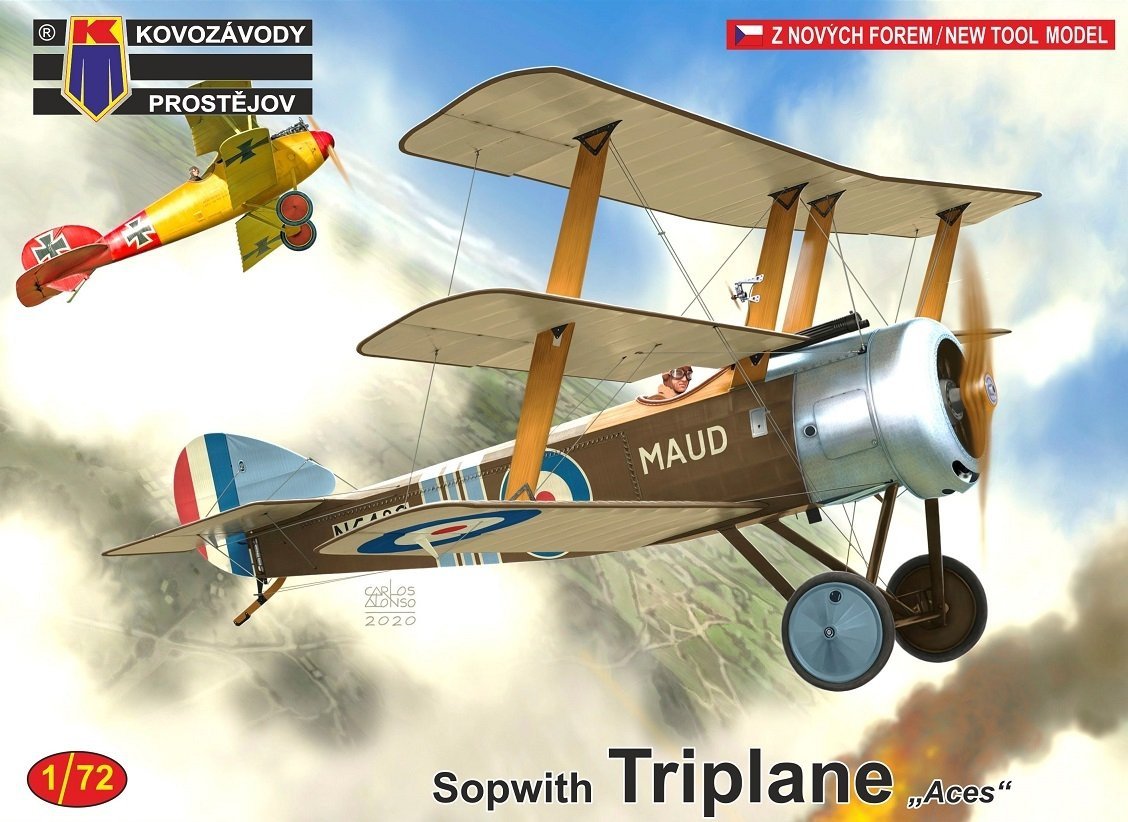 Kovozavody Prostejov KPM0183 Sopwith Triplane Aces 1 72 - propeller ...