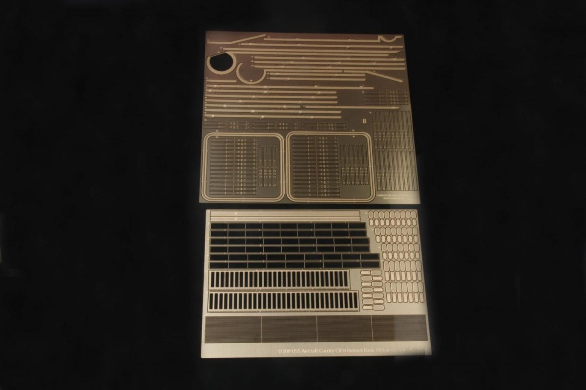MK1 Design MD-20012 USS CV-8 Hornet Wood Deck 1 200 - skala 1:200 - MK1 ...