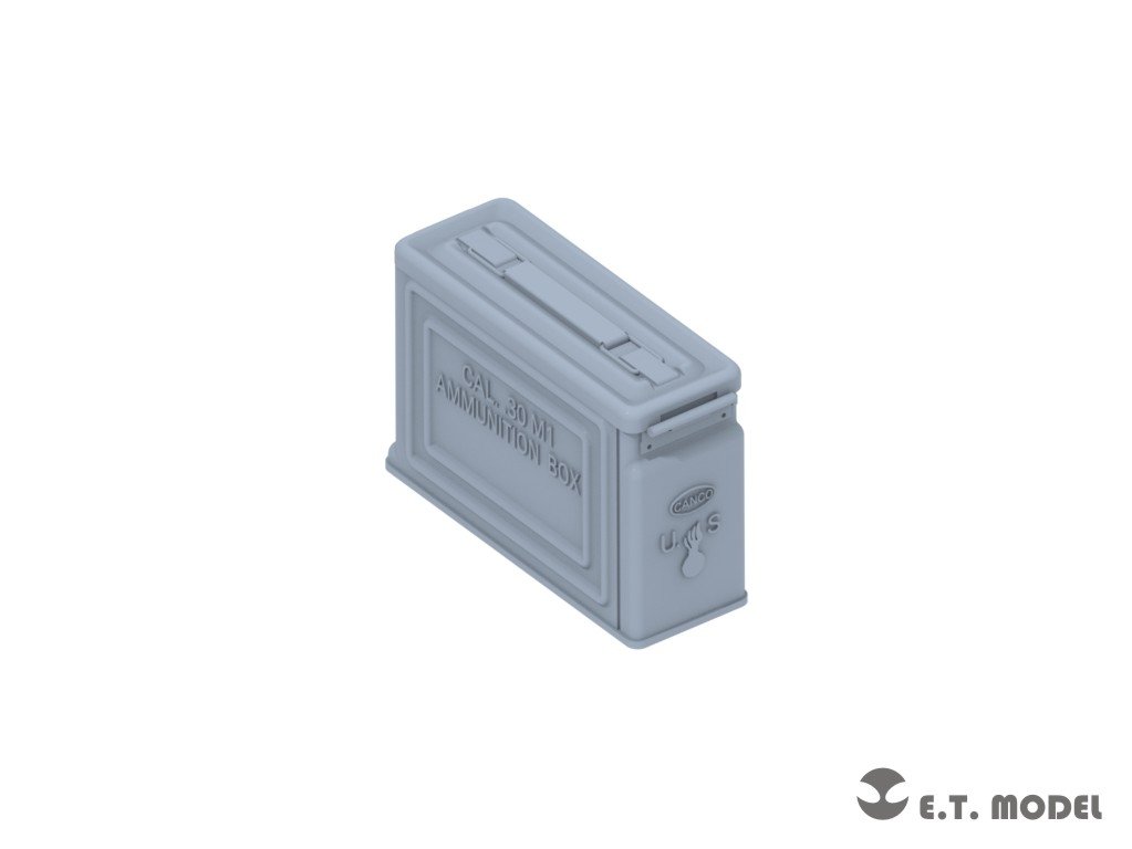 E.T. Model P35-221 WWII U.S.Army M1919 Machine Gun Ammo Box Type.1 1 35 ...