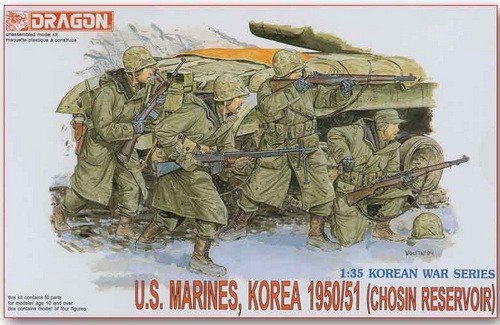 Dragon 6802 U.S.Marines, Korea 1950-51 (Chosin) (1:35) - scale 1:35 ...