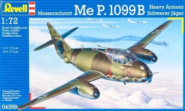 Revell 04359 Messerschmitt Me P.1099B Heavy Fighter (1:72) - jets - 1: ...