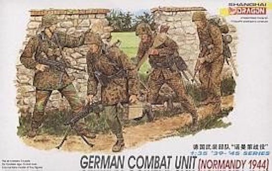 Dragon 6003 Waffen SS (Normandy 1944) (1:35) - scale 1:35 - Figures