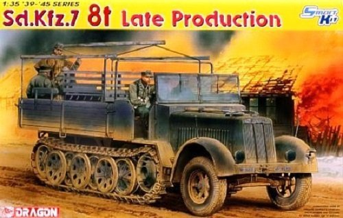 Dragon 6562 Sd.Kfz.7 8t Late Production Smart Kit (1:35) - Tracked ...