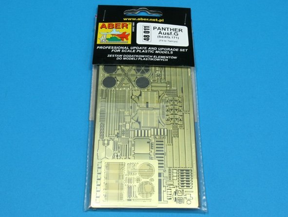 Aber 48011 German medium tank Panther Ausf.G (Sd.Kfz.171) (1:48 ...