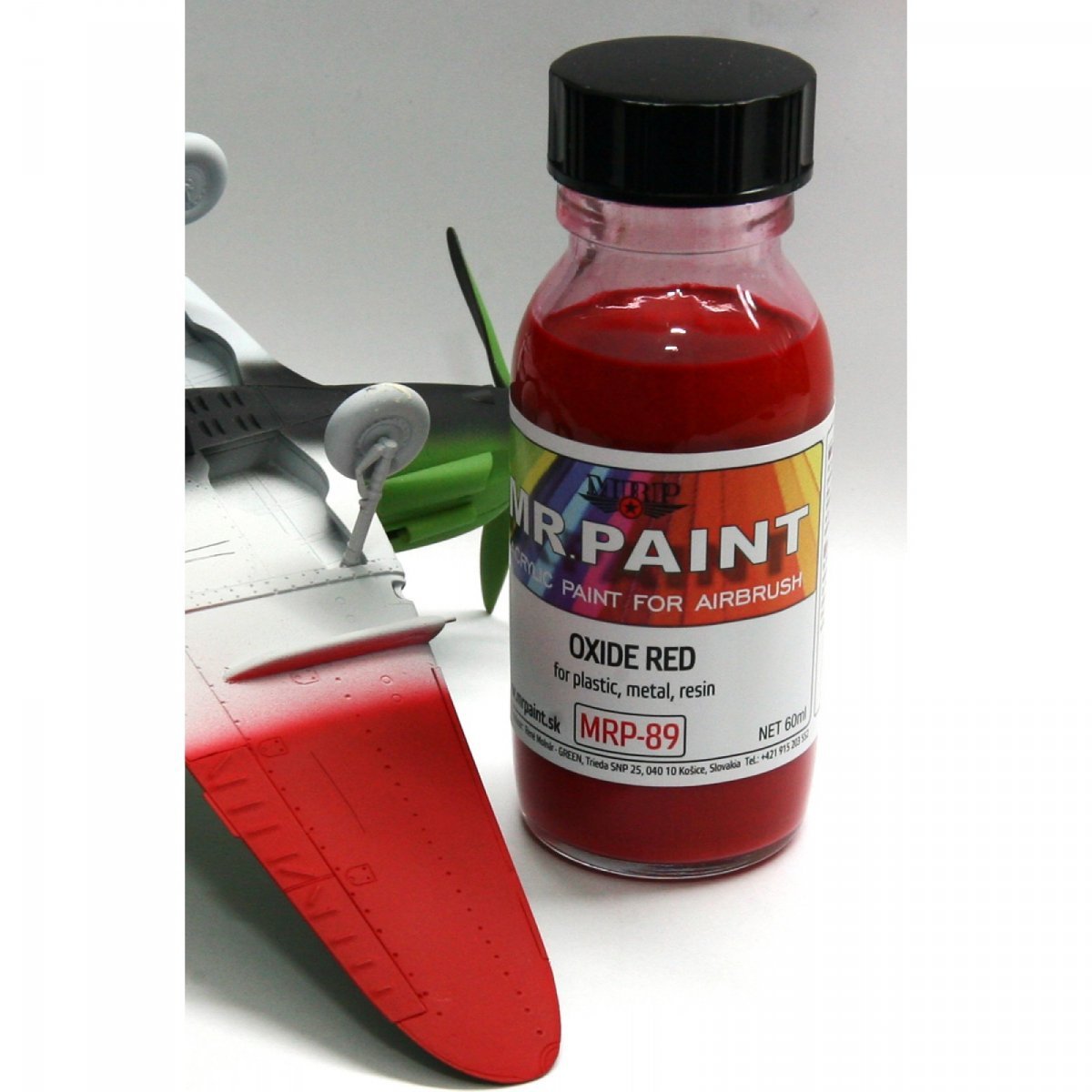 MR. Paint MRP-LPR FINE SURFACE PRIMER-OXIDE RED 50ml - Surface - Primer ...