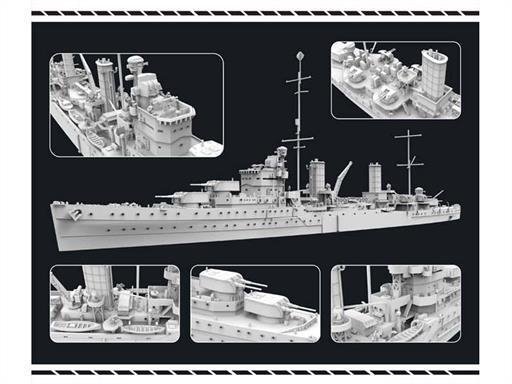 FlyHawk Model FH1109 HMS Penelope 1940 (Waterline) 1 700 - scale 1:700 ...