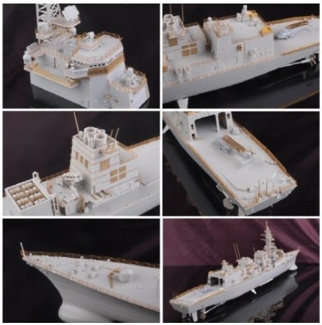 MK1 Design MS-35038 JMSDF Murasame Detail-UP 1 350 - skala 1:350 - MK1 ...