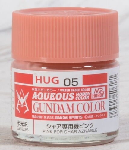 Gunze Sangyo HUG-05 Mr.Hobby Pink For Char Aznable (Semi-Gloss) - Mr ...