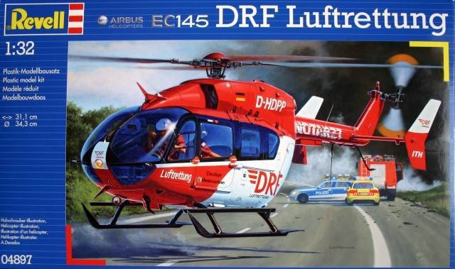 Revell 04897 Eurocopter EC145 DRF (1:32) - 1:32 - Helicopters