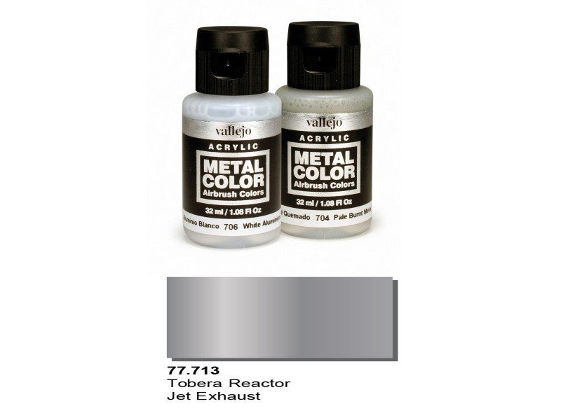 Vallejo 77713 Metal Color- Jet Exhaust 32ml - Metallic Colors ...