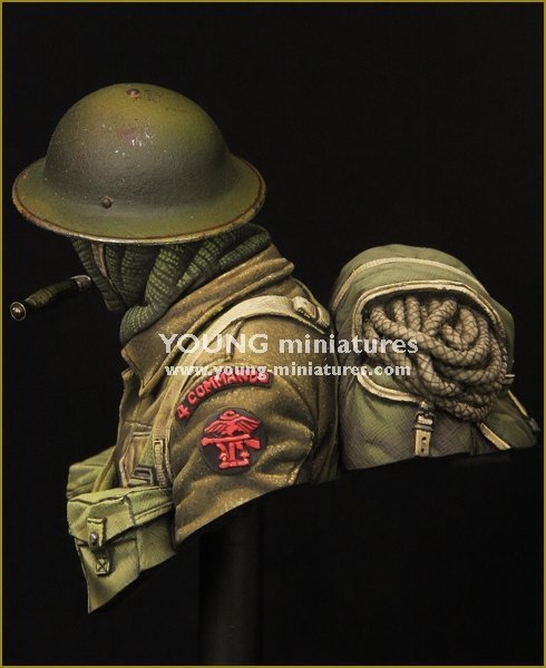 Young Miniatures YM1853 British Commandos WWII 1 10 - 1:10 - Figures
