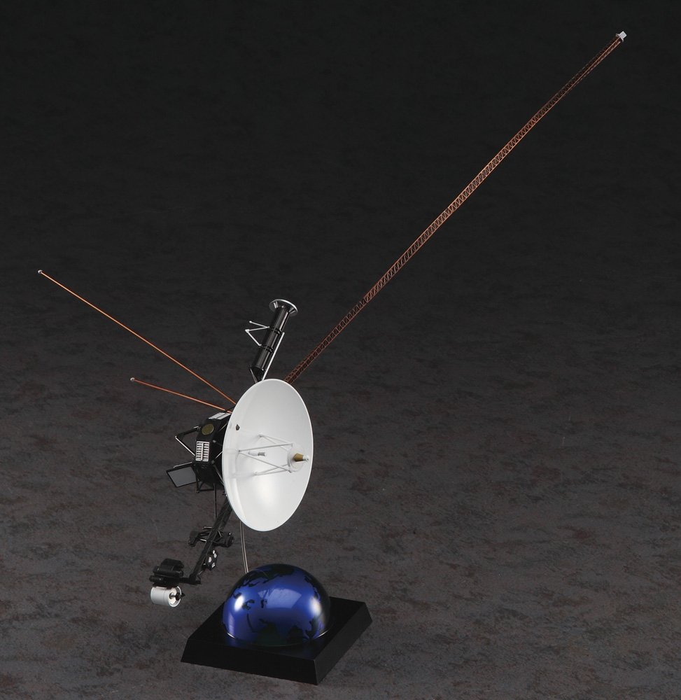 Hasegawa SP635 Unmanned Space Probe Voyager w Mission Emblem Patch 1 48 ...